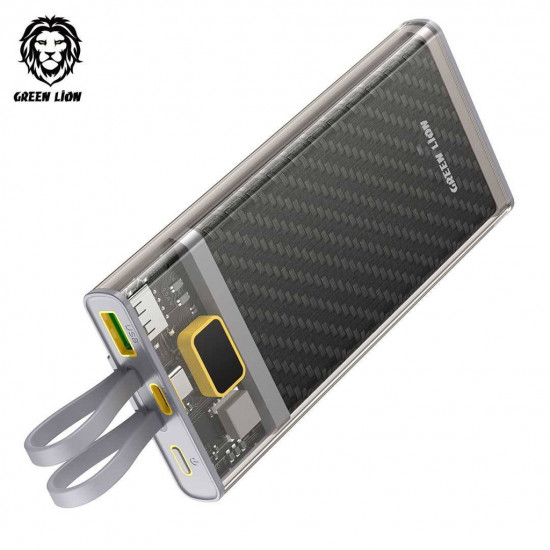 Green Lion Transparent Pro 10000mAh Power Bank